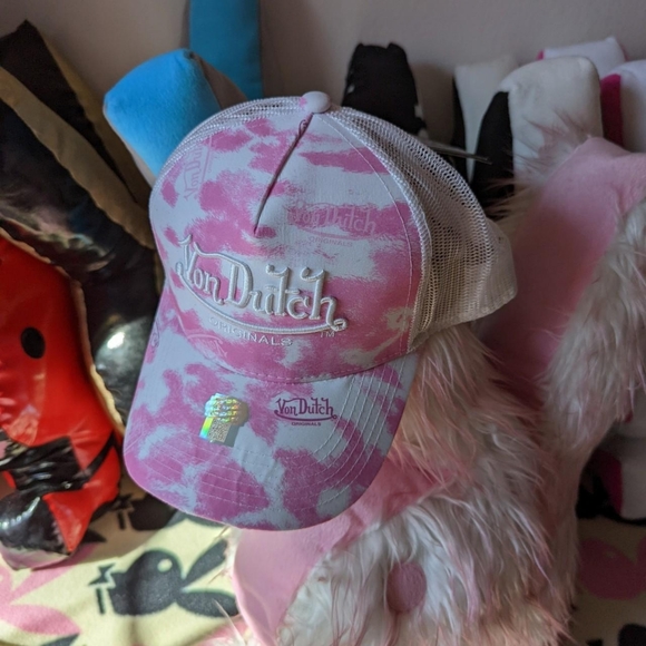 Von Dutch | Accessories | Von Dutch Pink Cap | Poshmark